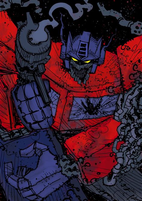 Pin By Sebastian Martinez Xd On Comic Style Transformers Art Transformers Artwork Optimus