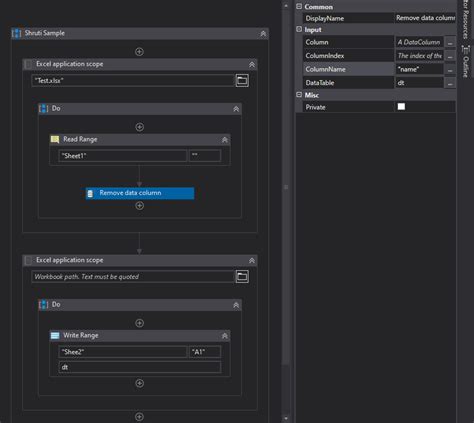 Remove Empty Column Activities UiPath Community Forum