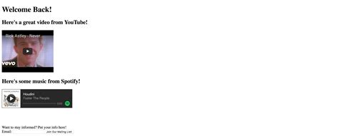 Intermediate HTML Exercise Rithm School