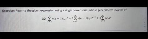 solved exercise rewrite the given expression using a single