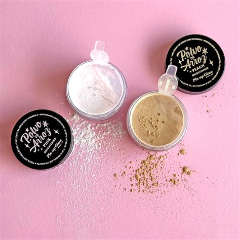 Polvo Suelto De Arroz Pink Pin Up Maquillaje Importado Tienda Virtual