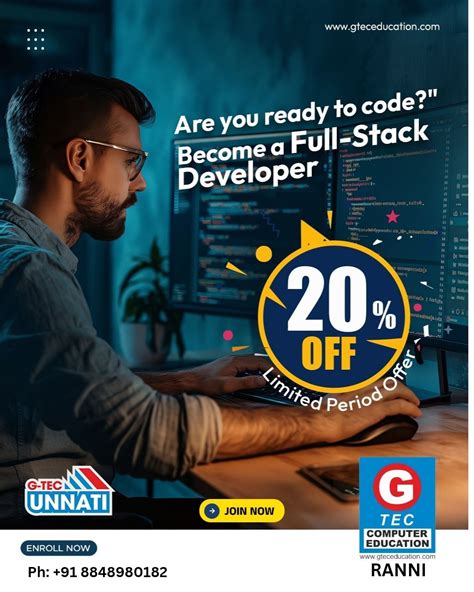 G Tec 🚀 Become A Full Stack Web Developer And Build Cutting Edge
