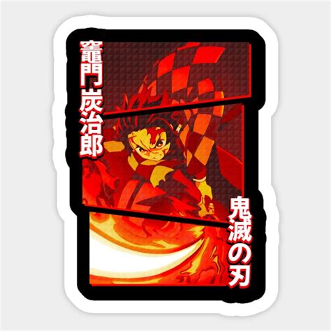 Tanjiro Kamado Tanjiro Kamado Sticker Teepublic