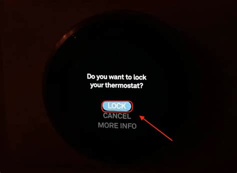 How To Lock Nest Thermostat With A PIN Code Tab TV