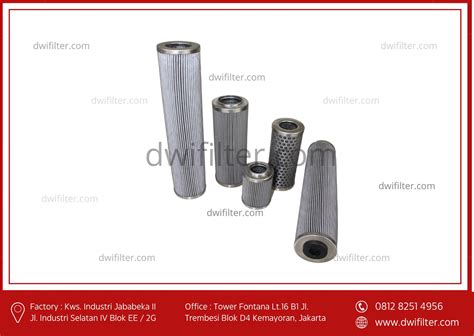 Full Series Hydraulic Oil Filter Element Brand Dwi Filter Produsen Filter Air Pabrik Filter