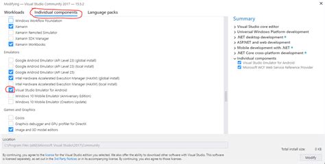 Visual Studio Android Emulator Won T Run Application Stack Overflow