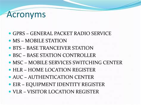 Gprs Architecture Ppt Pptx