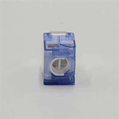 High Quality Rj45 180 Degree Cat5e Cat6 Cat6a Modular Jack Toolless Utp Female Keystone Jack