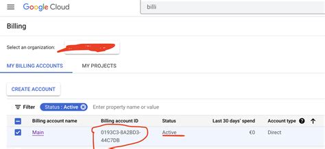 Python Gcp Billing Error When Billing Is Enabled Stack Overflow