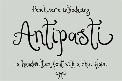 Antipasti Quirky Script Font