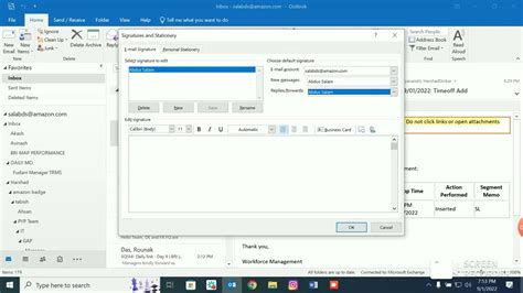 how to add signature in outlook hindi youtube