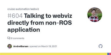 Talking To Webviz Directly From Non Ros Application · Issue 604