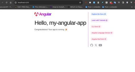 Localhost Displays Only Nginx Welcome Page After Running My App Angular