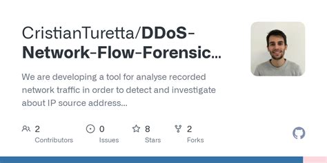 Github Cristianturetta Ddos Network Flow Forensics Analyser We Are Developing A Tool For