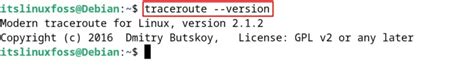 How To Use Traceroute On Debian Its Linux FOSS