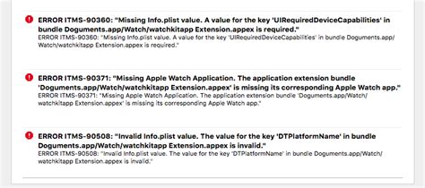 Ios Troubleshooting Submitting Watch App To App Store Code Signing