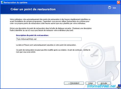Restore Windows XP To A Previous State Through System Restore Windows Tutorials InformatiWeb