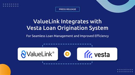 Valuelink Software Integrates With Vesta Los