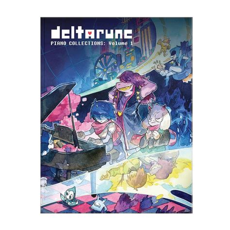 Deltarune Piano Collections Volume 1 Sheet Music Book Arcline Store
