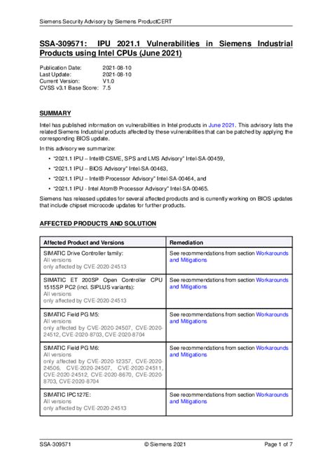 Siemens Simatic S7 1500 Cpu 1518 4 Pn Dp Mfp