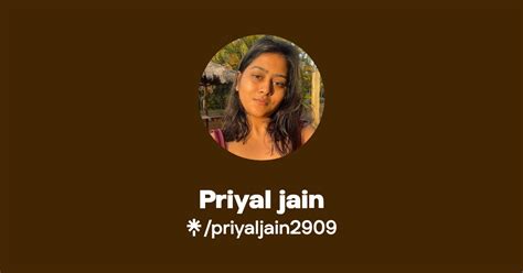 Priyal Jain Instagram Linktree