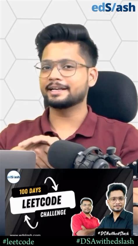 Edslash Coding Hub Join Our 100 Day Leetcode Challenge To Embark On A