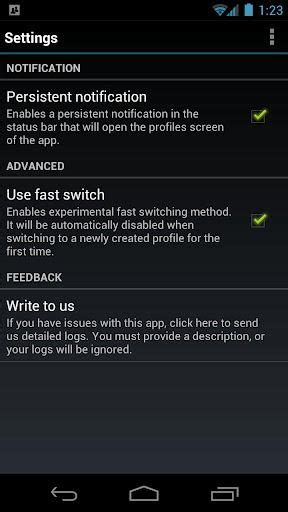 [new app] switchme lets you swap between multiple android profiles on a
