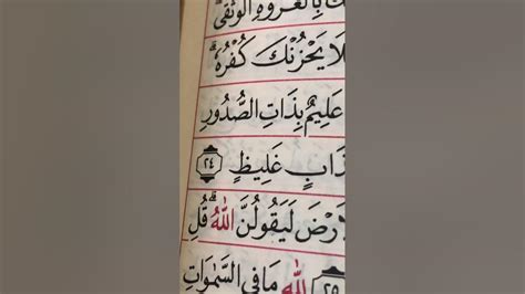 Quran Surah Luqman 31 Juz Ke 21 Ayat 24 Beserta Artinya