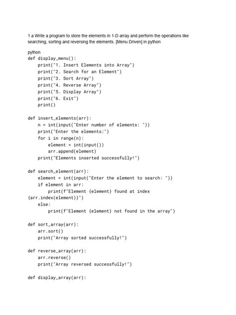 Syit Ds Pract Main Sheet Pdf Matrix Mathematics Algorithms And