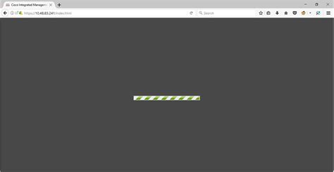 Troubleshoot CIMC GUI Which Hangs While It Is Loaded Cisco
