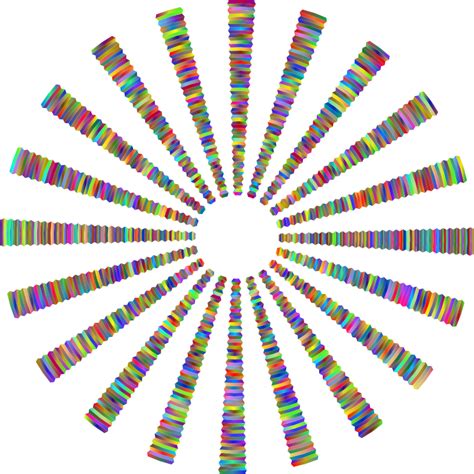 Polyprismatic Rays Openclipart