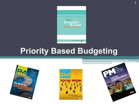 Priority Based Budgeting Lessons Learned Summer 2014 Nclgba