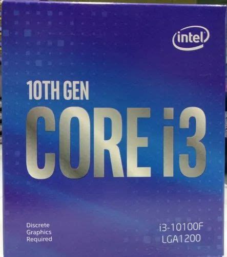 Intel Core I3 10100F 10th Gen Processor 3 60 Ghz At 11000 Piece In Jaipur