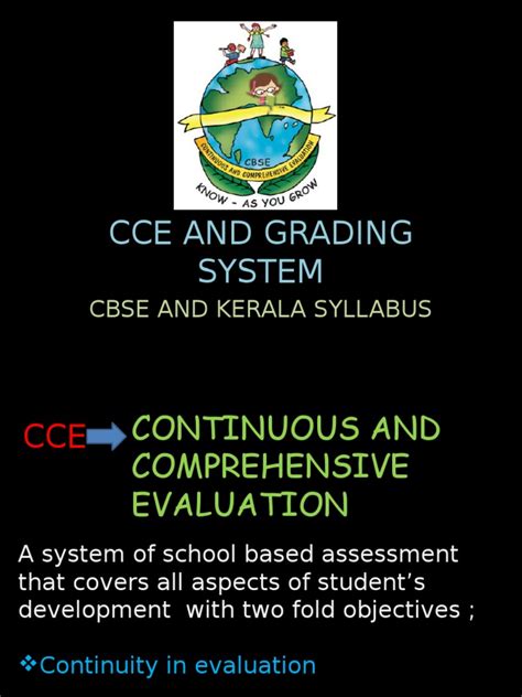 Pdf Cce And Grading System Dokumentips