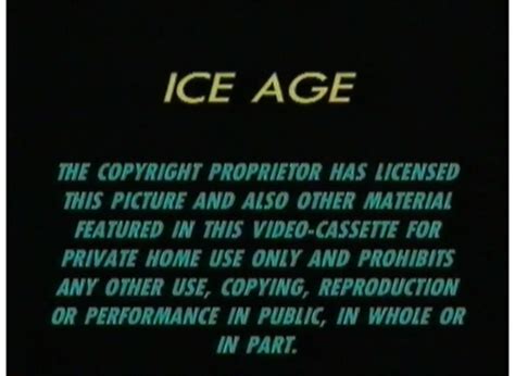 20th Century Fox Home Entertainmentwarning Screens Audiovisual