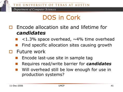 ppt cork dynamic memory leak detection with garbage collection