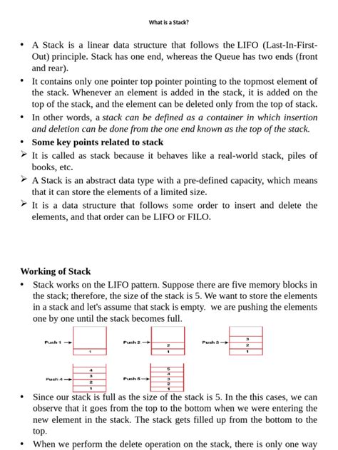 Unit I Stack And Queue Data Sructure Pdf Queue Abstract Data Type Algorithms And Data