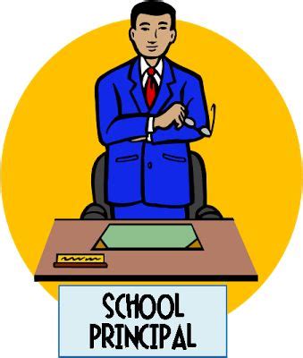 Female School Principal Clipart