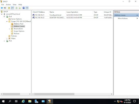 Open Source Room Microsoft Windows Server 2019 DHCP Server
