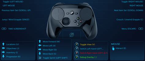 Updated Steam Controller Layout General Boundless Community