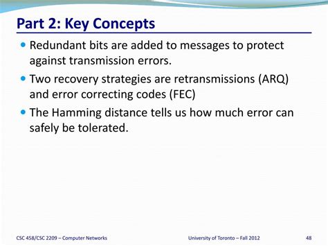 Ppt Handout 4 Link Layer Error Detection Correction Powerpoint Presentation Id 1869985