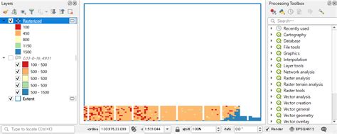 Rasterization Na Data Image In Rasterizing Shapefile With Qgis