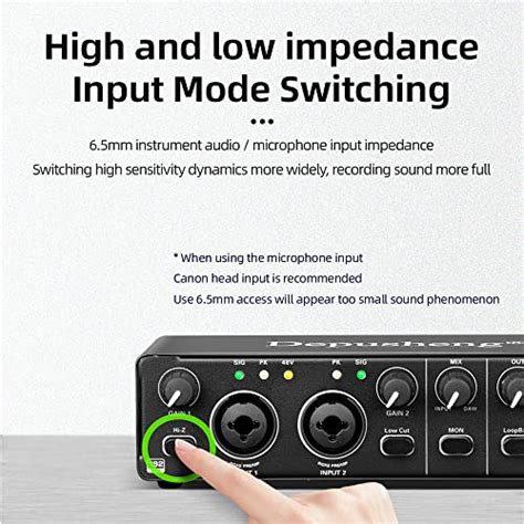 Depusheng Rx2 Audio Interface Depusheng