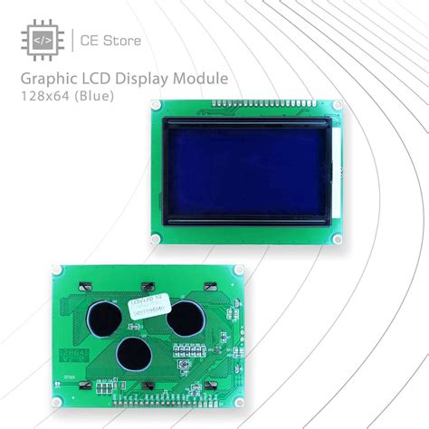 Graphic LCD Display Module Blue CE Store