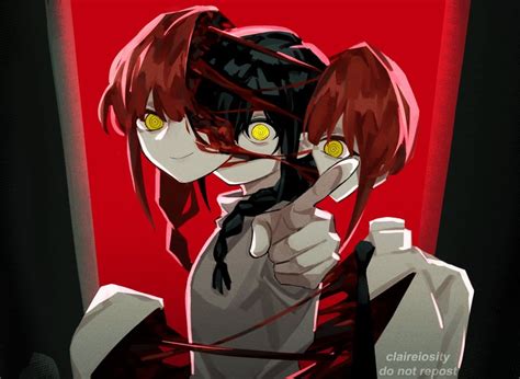 Makima And Nayuta Chainsaw Man Drawn By Claireiosity Danbooru