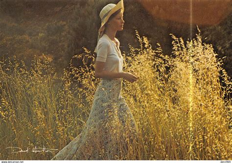 Fotografie Photographe David Hamilton Jeune Fille En Fleurs