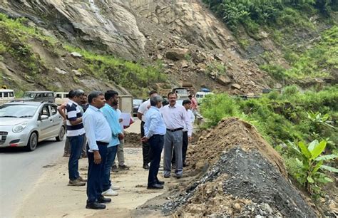 Mr Atul Kumar Director Technical At Nhidcl Along With Mr R P Singh Executive Director