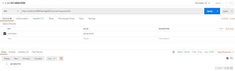 前后端通信 后端接收get和post参数方式总结 get接收形参 post接受形参 csdn博客