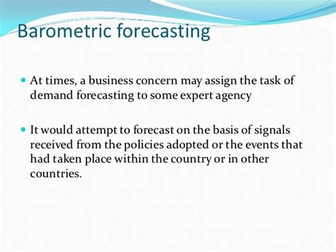 Demand Forecasting Ppt