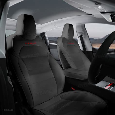 Tesla Model Y Juniper Seat Covers Evbase Premium Evandtesla Accessories